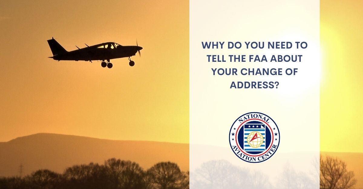 Why Do You Need to Tell The FAA About Change of Address?