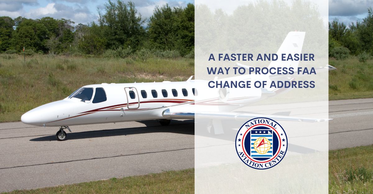 Faster and Easier Way to Process FAA Change of Address