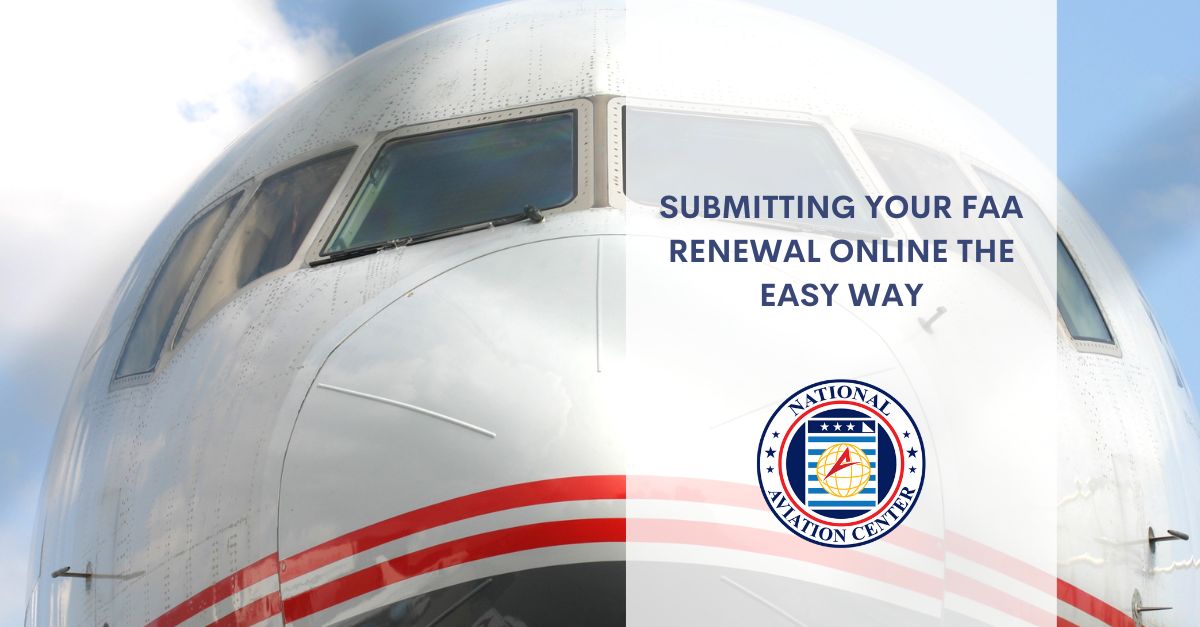 Submitting Your FAA Renewal Online the Easy Way